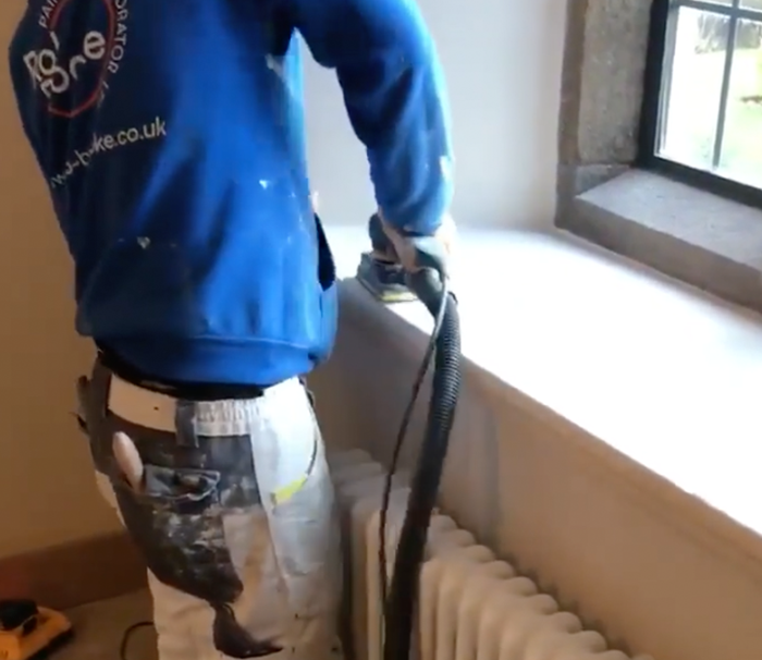 Dustless sanding – Rob Brooke